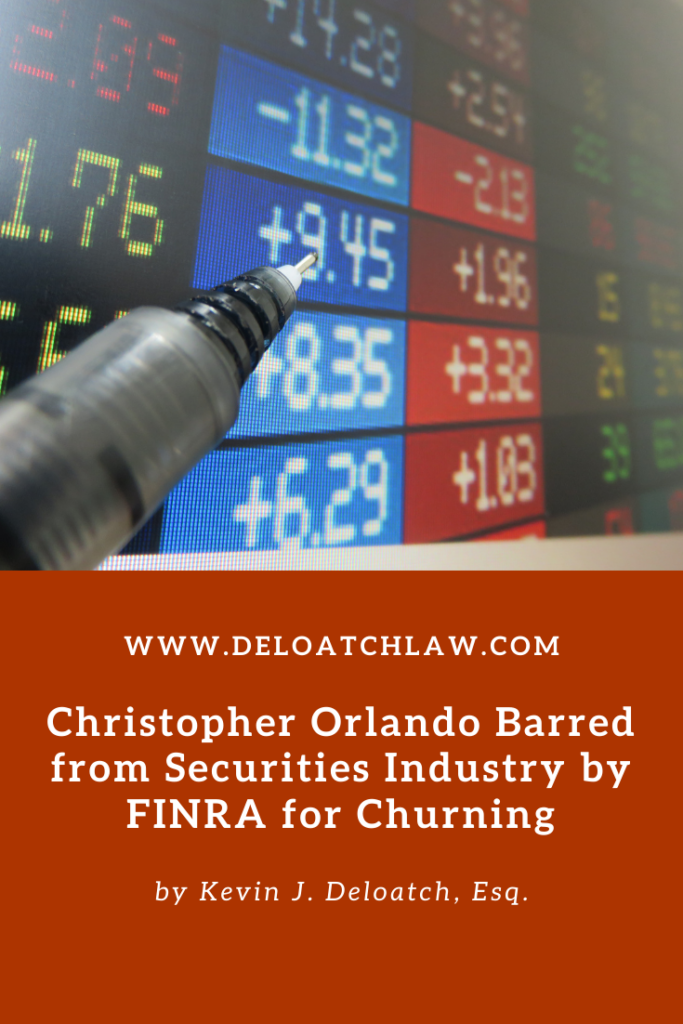 Christopher Orlando Barred from Securities Industry by FINRA for ...