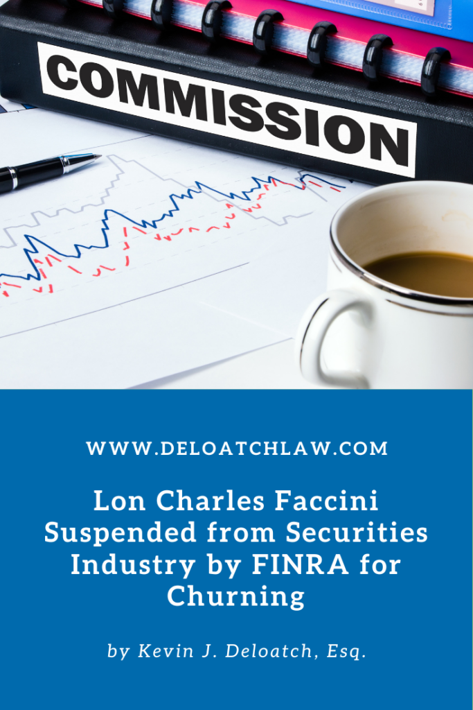 Lon Charles Faccini Suspended from Securities Industry by FINRA for ...